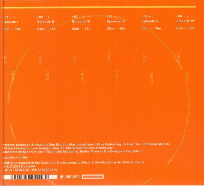 SUN ELECTRIC - Episodes CD at Juno Records.