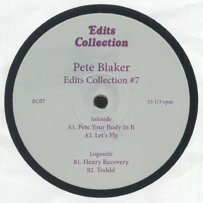 Pete BLAKER - Edits Collection 7 Vinyl at Juno Records.