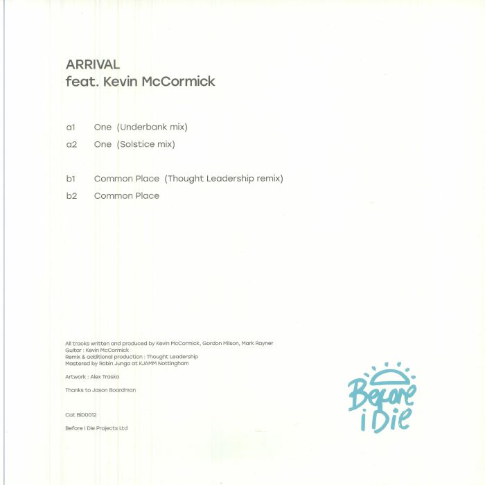 ARRIVAL feat KEVIN McCORMICK - One Vinyl at Juno Records.