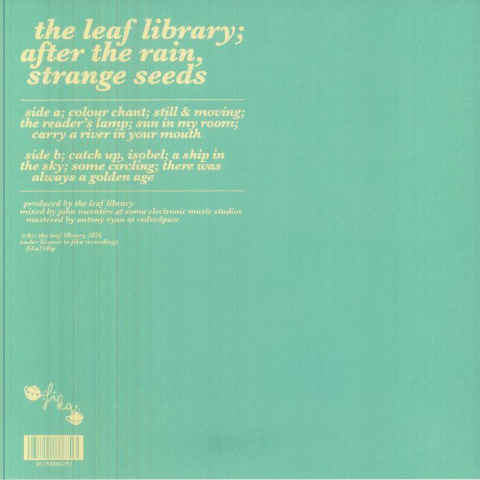 The LEAF LIBRARY - After The Rain Strange Seeds Vinyl at Juno Records.