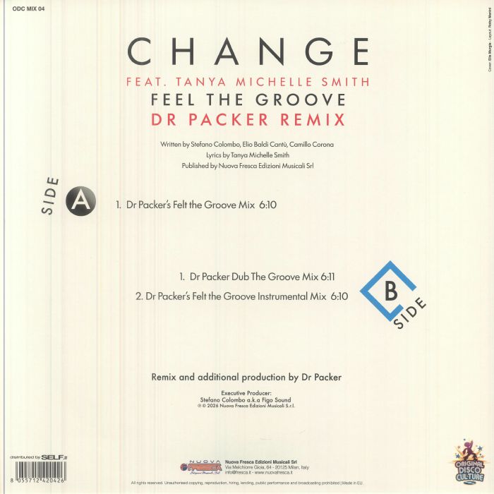 CHANGE feat TANYA MICHELLE SMITH - Feel The Groove (remixes) Vinyl at ...