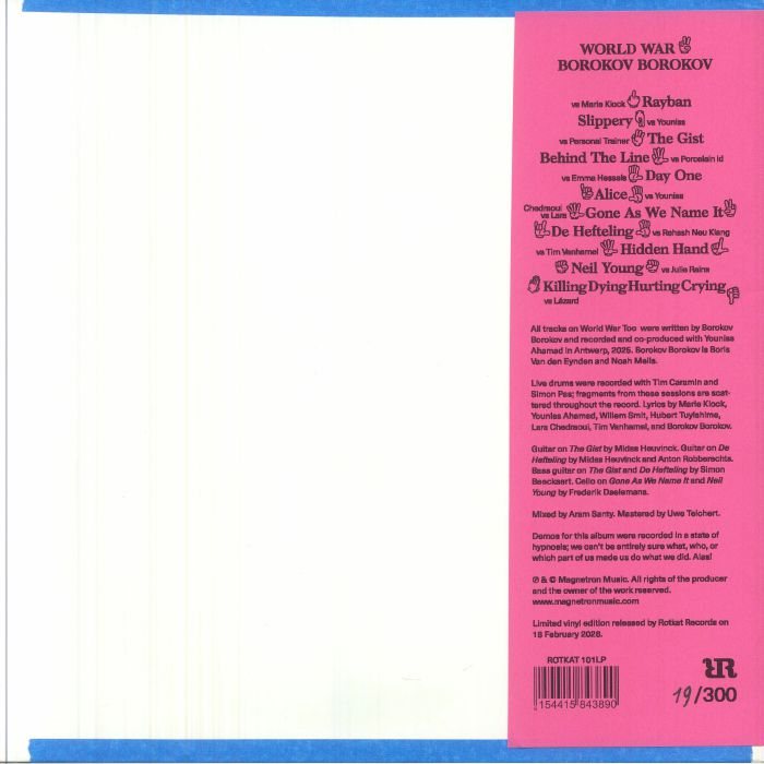 BOROKOV BOROKOV - World War Too Vinyl at Juno Records.