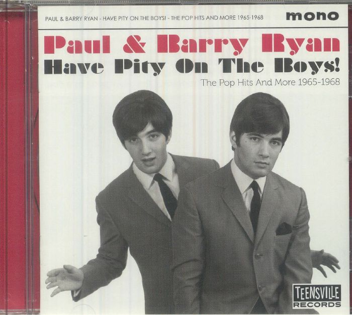 PAUL & BARRY RYAN - Have Pity On The Boys! The Pop Hits & More 1965 ...