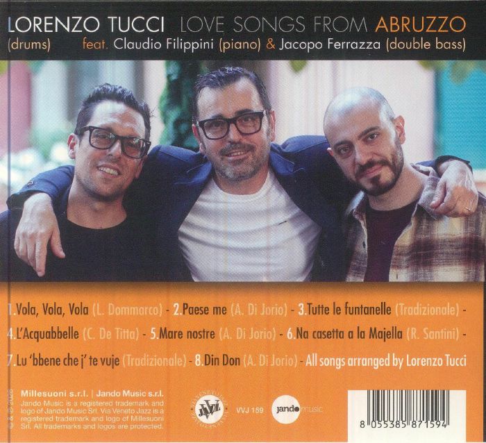 Lorenzo TUCCI feat CLAUDIO FILIPPINI/JACOPO FERRAZZA - Love Songs From ...