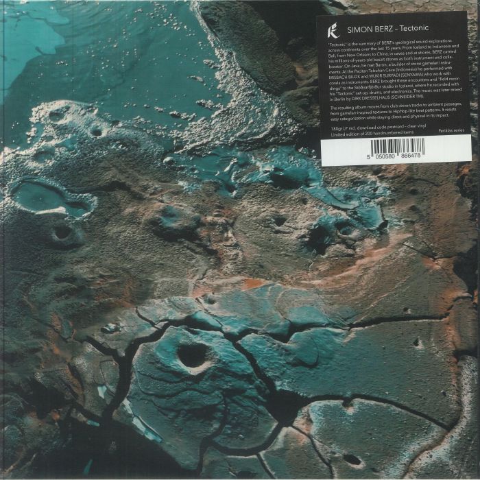 Simon BERZ - Tectonic Vinyl at Juno Records.