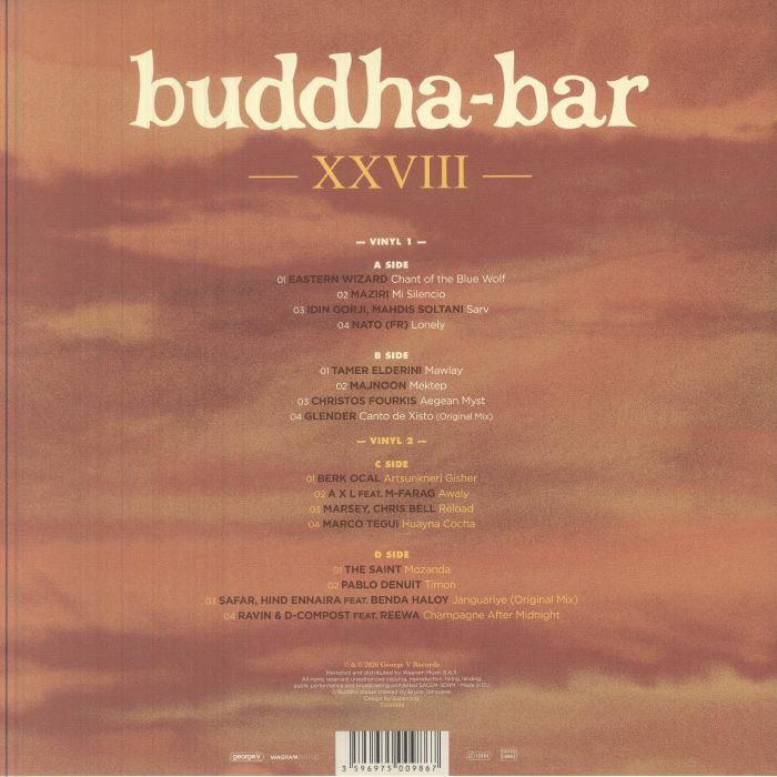 RAVIN/VARIOUS - Buddha Bar Vol XXVIII Vinyl at Juno Records.