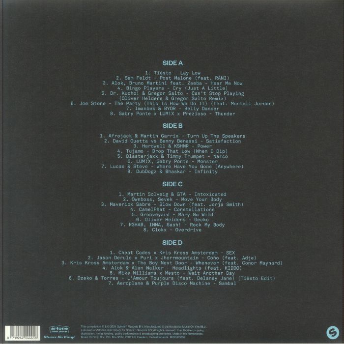 VARIOUS - Spinnin' 25 Years Chapter 2 Vinyl at Juno Records.