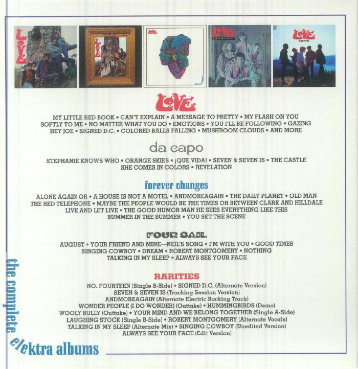 Love The Complete Elektra Albums B Stock Cd At Juno Records