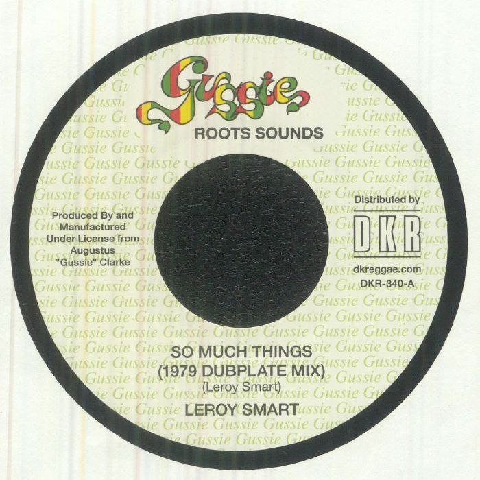Leroy SMART/GUSSIE CLARKE - So Much Things Vinyl at Juno Records.