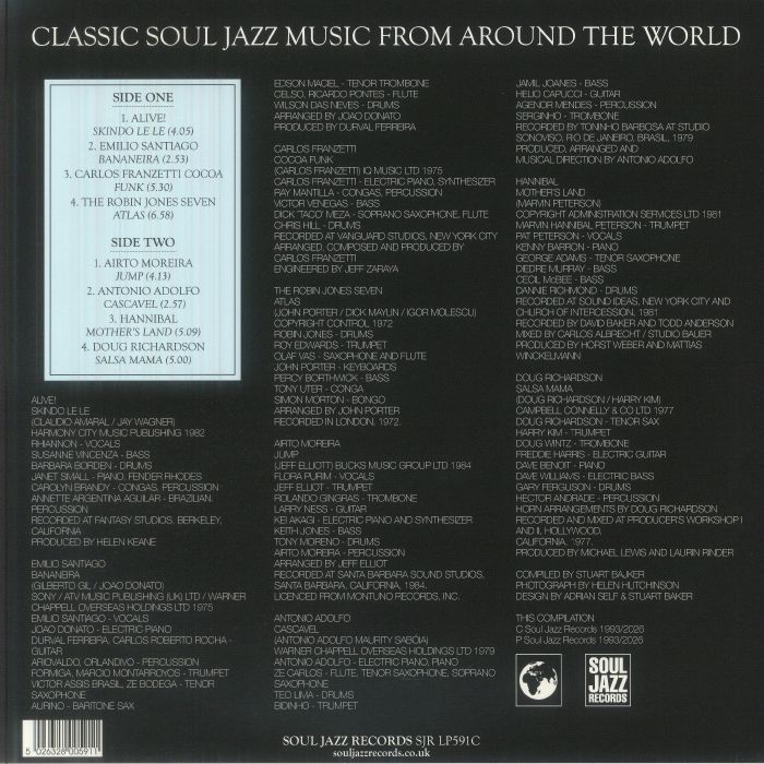 VARIOUS - London Jazz Classics :Classic Soul Jazz Music From Around The ...