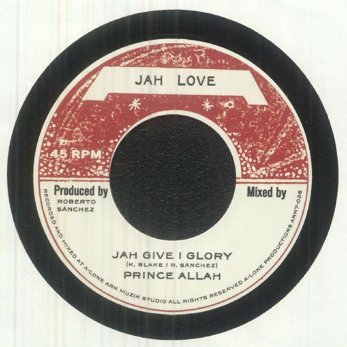 PRINCE ALLAH/LONE ARK RIDDIM FORCE - Jah Give I Glory Vinyl at Juno ...