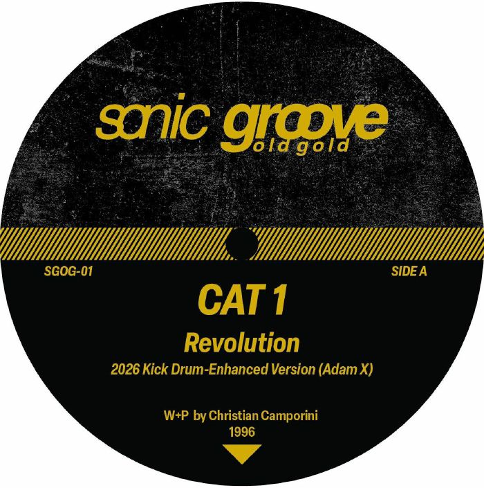 CAT 1 - Revolution (Adam X Kick Induced edit) Vinyl at Juno Records.