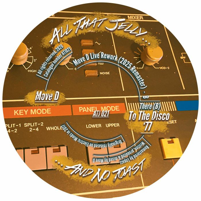 MOVE D - To The Disco '77 (remastered) Vinyl at Juno Records.