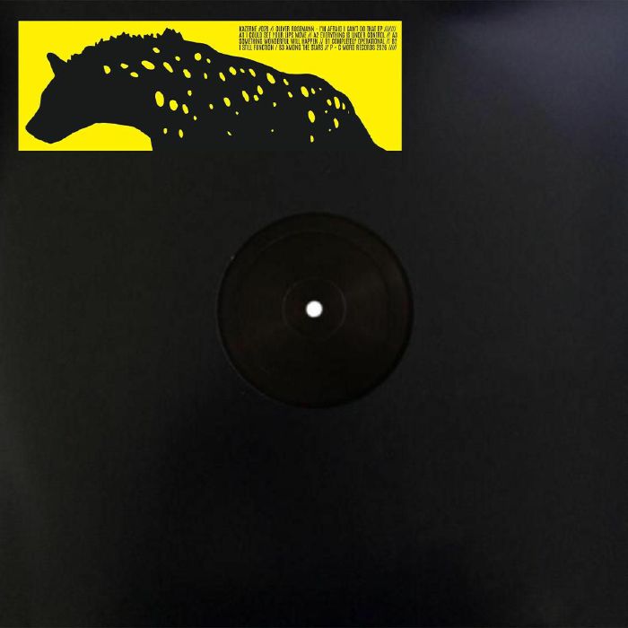 Oliver ROSEMANN - I'm Afraid I Can't Do That EP Vinyl at Juno Records.