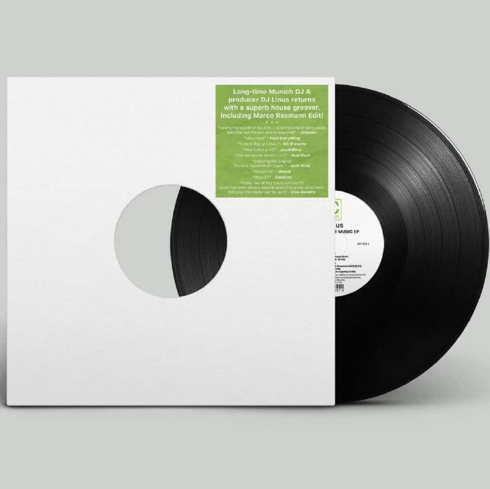 DJ LINUS - You Are House Music EP Vinyl at Juno Records.