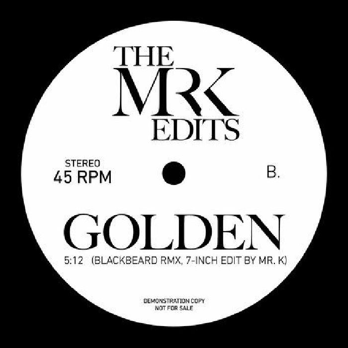 MR K - Edits Vinyl at Juno Records.