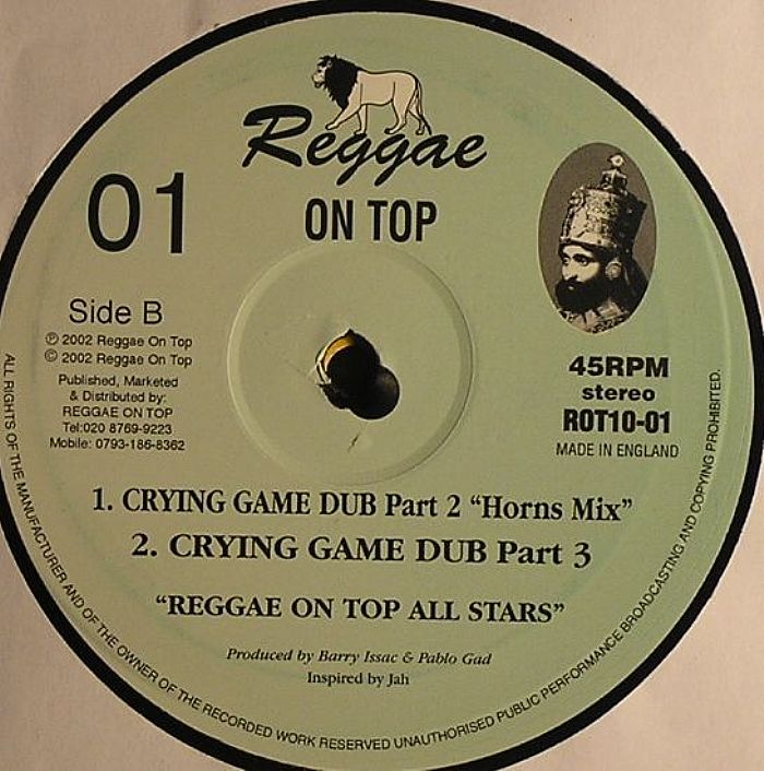 Pablo GAD - Crying Game Vinyl at Juno Records.