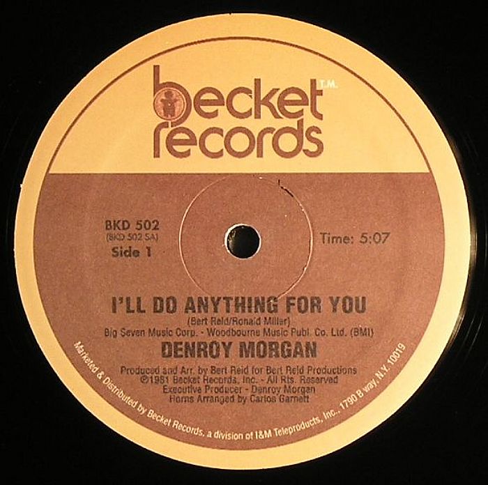 Denroy MORGAN I Ll Do Anything For You Vinyl At Juno Records Denroy MORGAN I Ll Do Anything For You Vinyl At Juno Records