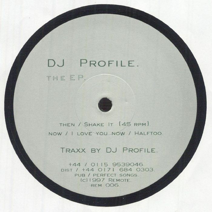 DJ PROFILE aka CHARLES WEBSTER - The EP (warehouse find) Vinyl at Juno ...