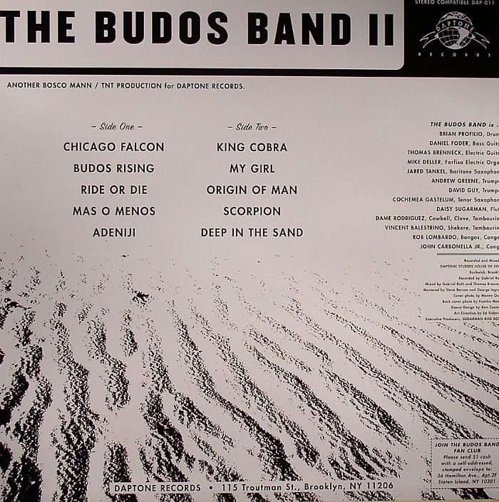 The BUDOS BAND - The Budos Band II Vinyl at Juno Records.
