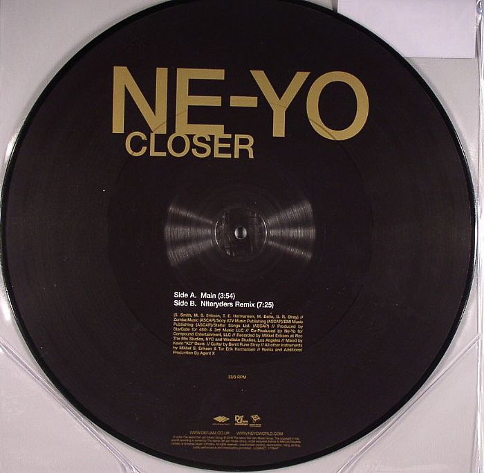 NE YO Closer vinyl at Juno Records.