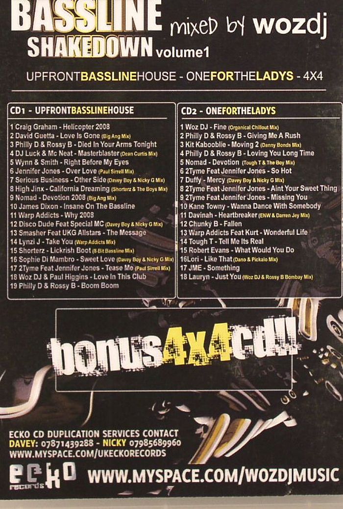 WOZ DJ/VARIOUS - Bassline Shakedown Volume 1 at Juno Records.