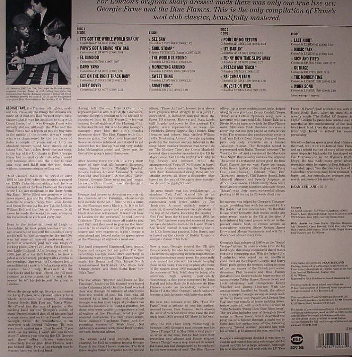 Georgie FAME - Mod Classics 1964-1966 Vinyl at Juno Records.