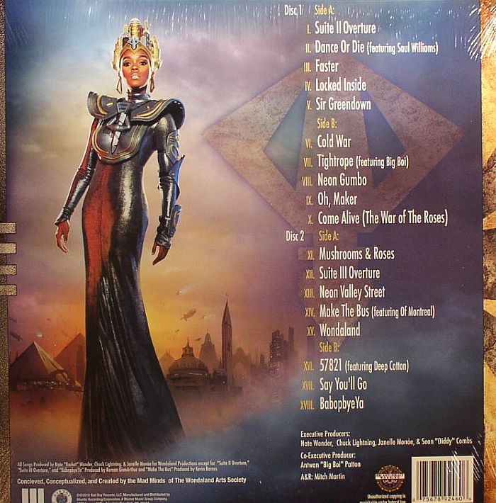 Janelle MONAE - The Archandroid Vinyl at Juno Records.