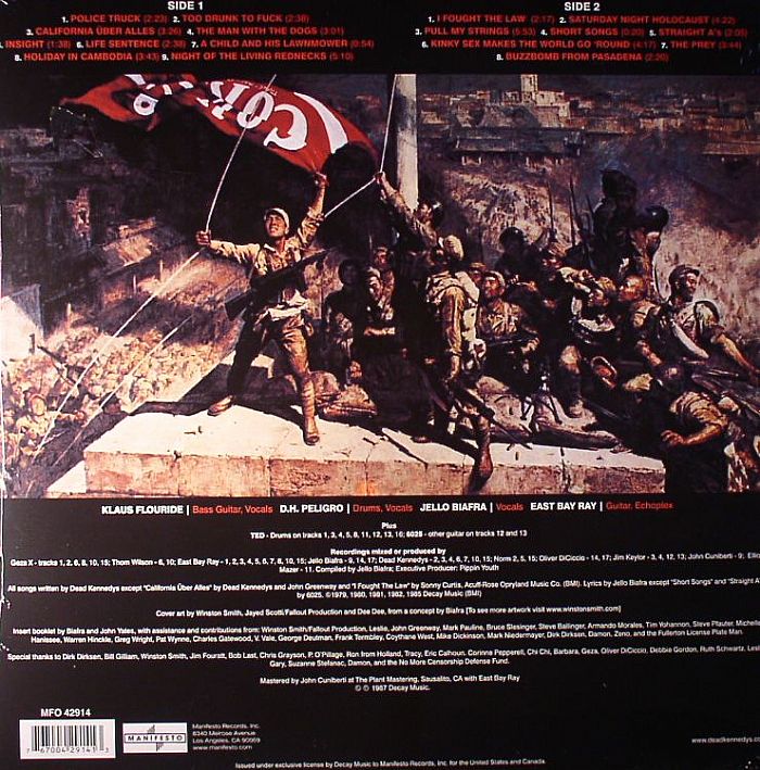 DEAD KENNEDYS - Give Me Convenience Or Give Me Death (Deluxe Edition ...