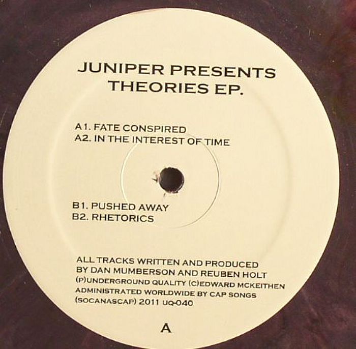 JUNIPER - Theories EP Vinyl at Juno Records.