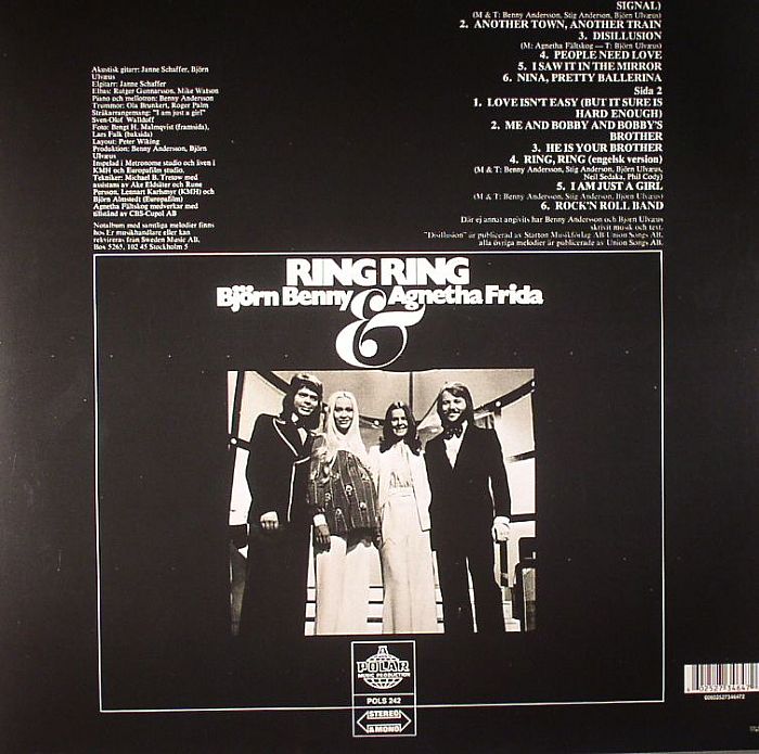 ABBA - Ring Ring (remastered) Vinyl at Juno Records.
