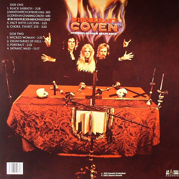 COVEN Witchcraft Destroys Minds & Reaps Souls Vinyl at Juno Records.