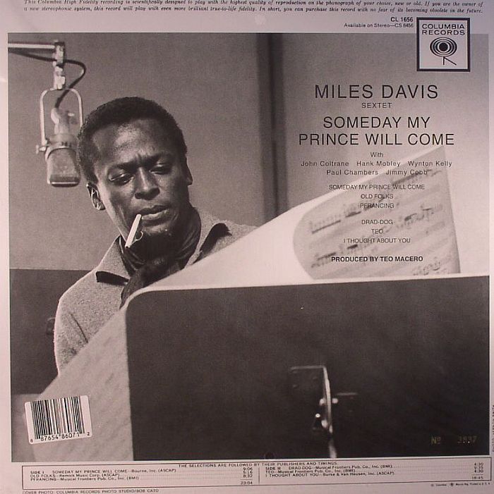 Miles DAVIS - Someday My Prince Will Come Vinyl at Juno Records.