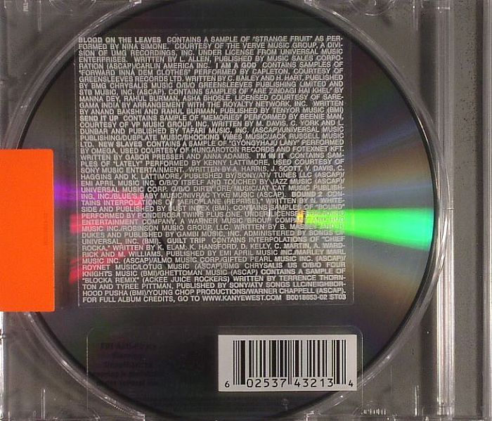 Kanye WEST - Yeezus CD at Juno Records.