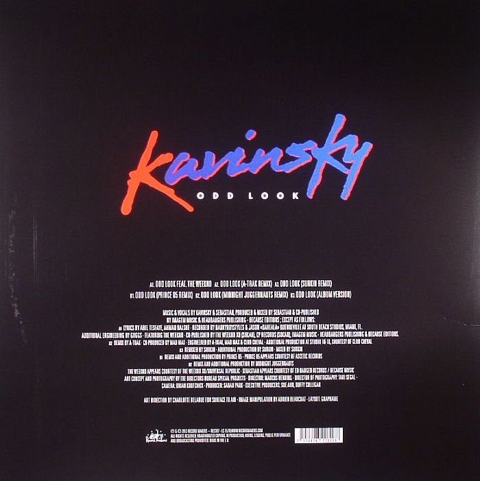 KAVINSKY - Odd Look Vinyl at Juno Records.
