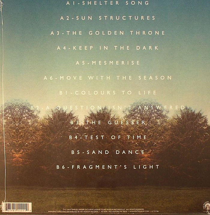 TEMPLES - Sun Structures Vinyl at Juno Records.