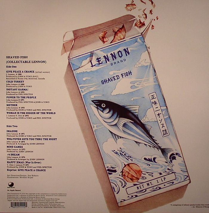 John LENNON - Shaved Fish Vinyl at Juno Records.