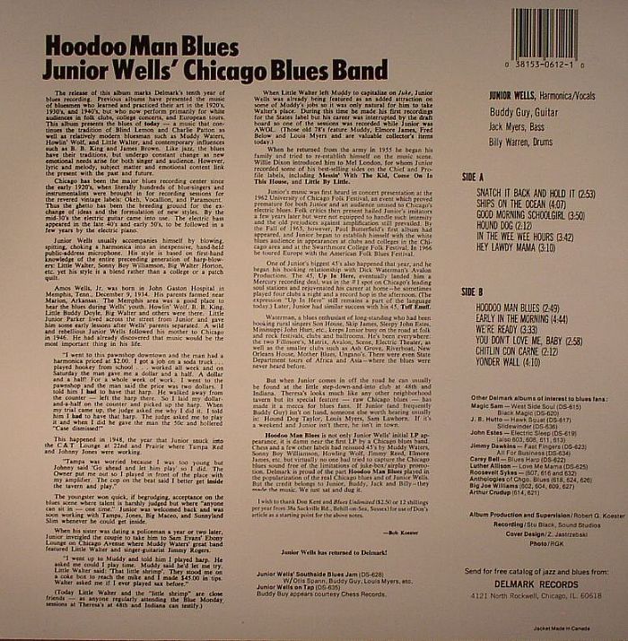 Junior WELLS - Hoodoo Man Blues Vinyl at Juno Records.