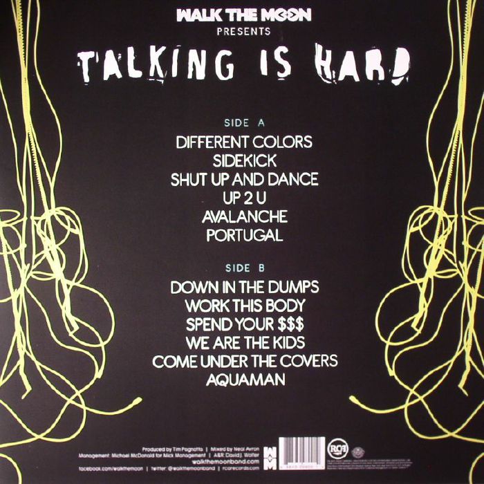 WALK THE MOON - Talking Is Hard Vinyl at Juno Records.