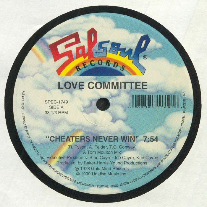 LOVE COMMITTEE - Cheaters Never Win Vinyl at Juno Records.
