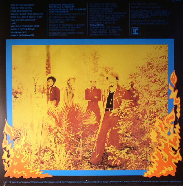 The METERS - Fire On The Bayou Vinyl at Juno Records.