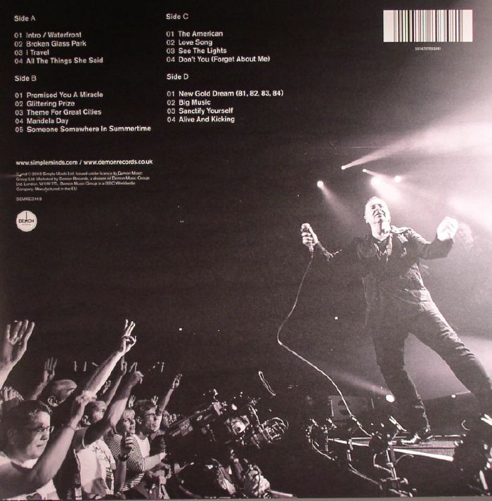 SIMPLE MINDS - Celebrate: Live From The SSE Hydro Glasgow Vinyl at Juno ...