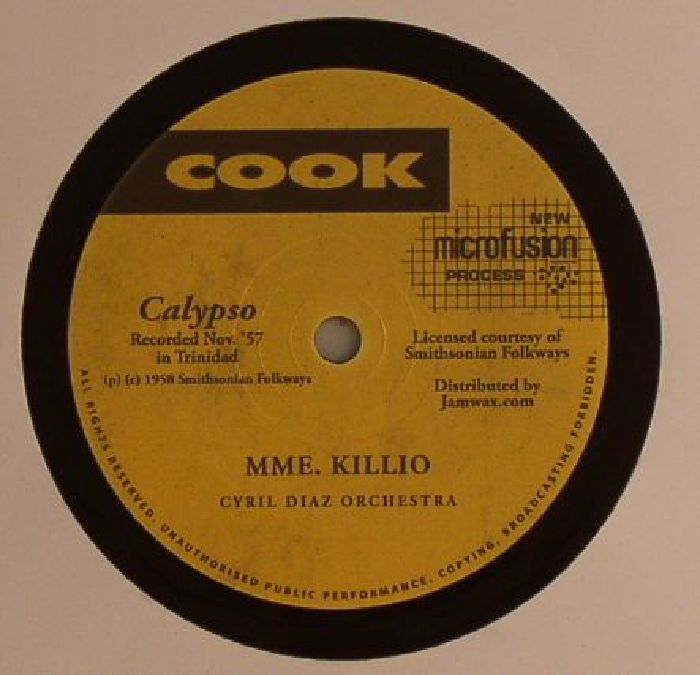CYRIL DIAZ ORCHESTRA - Ti Chabine Manze Titine La Vinyl at Juno Records.