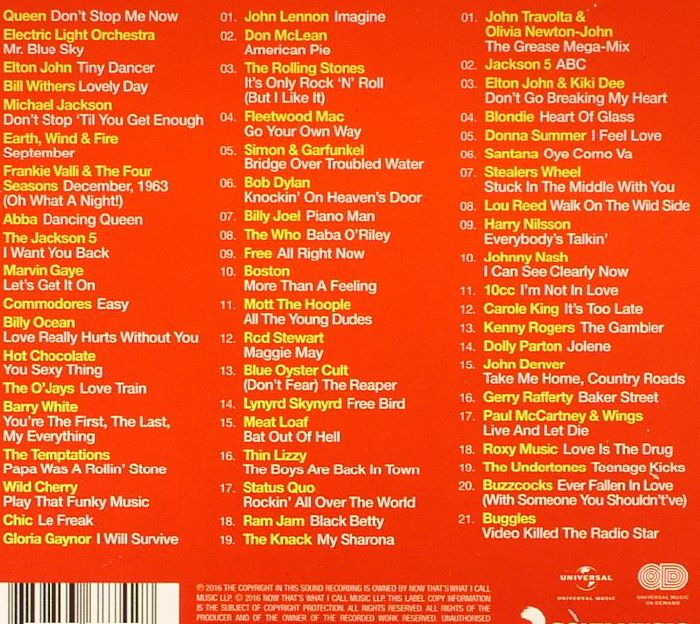 VARIOUS Now That s What I Call The 70s vinyl at Juno Records.