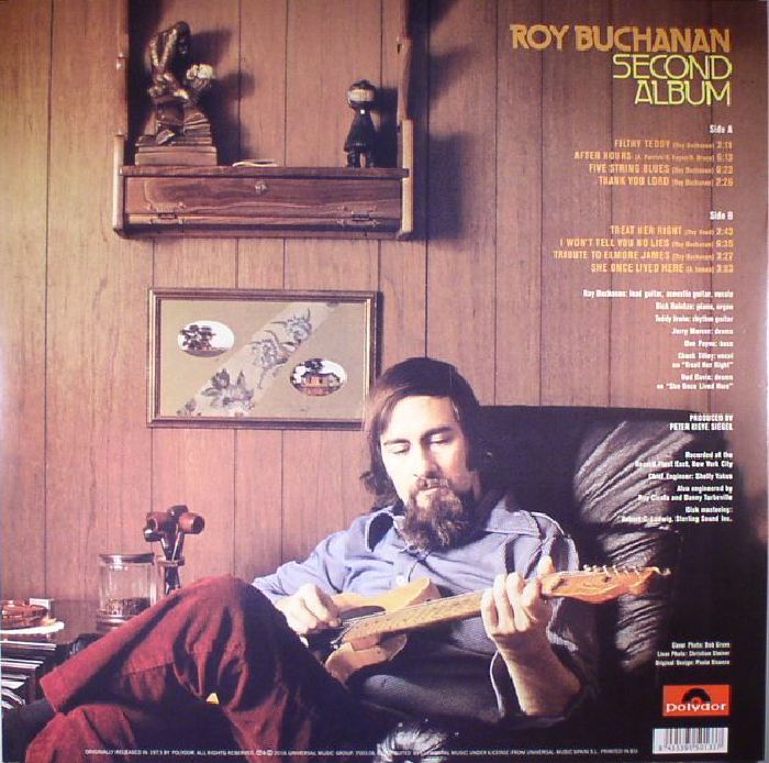 Roy BUCHANAN Second Album (reissue) vinyl at Juno Records.