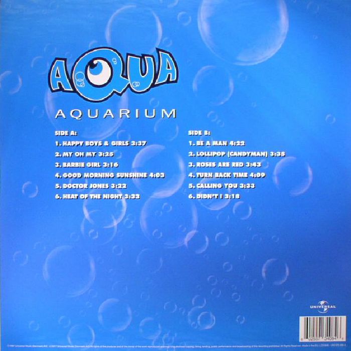 AQUA Aquarium (remastered) (Record Store Day 2017) Vinyl at Juno Records.