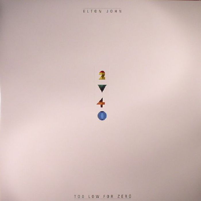 Elton JOHN - Too Low For Zero (reissue) Vinyl at Juno Records.