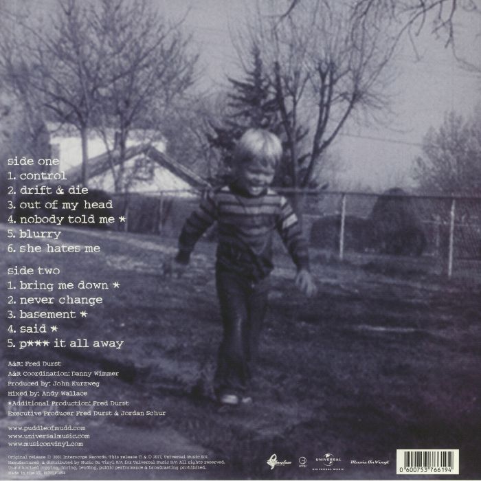 PUDDLE OF MUDD - Come Clean Vinyl at Juno Records.