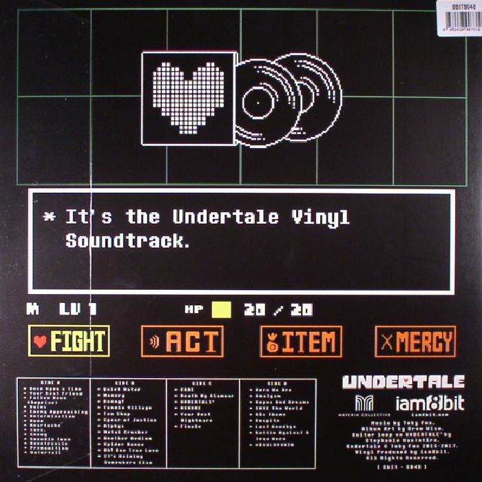 Toby FOX Undertale (Soundtrack) Vinyl at Juno Records.