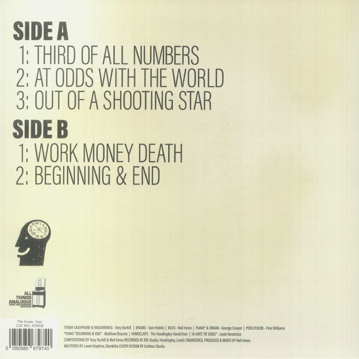 Tony BURKILL - Work Money Death Vinyl at Juno Records.